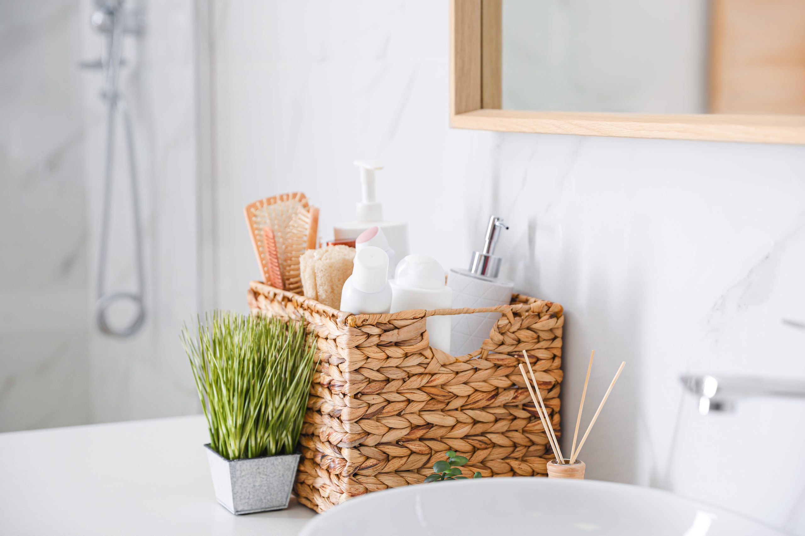 How to Declutter Your Bathroom | Pretty Simple Mom