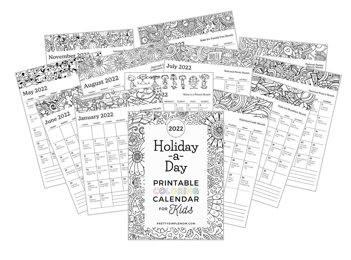 Holiday-a-Day Calendar | Pretty Simple Mom